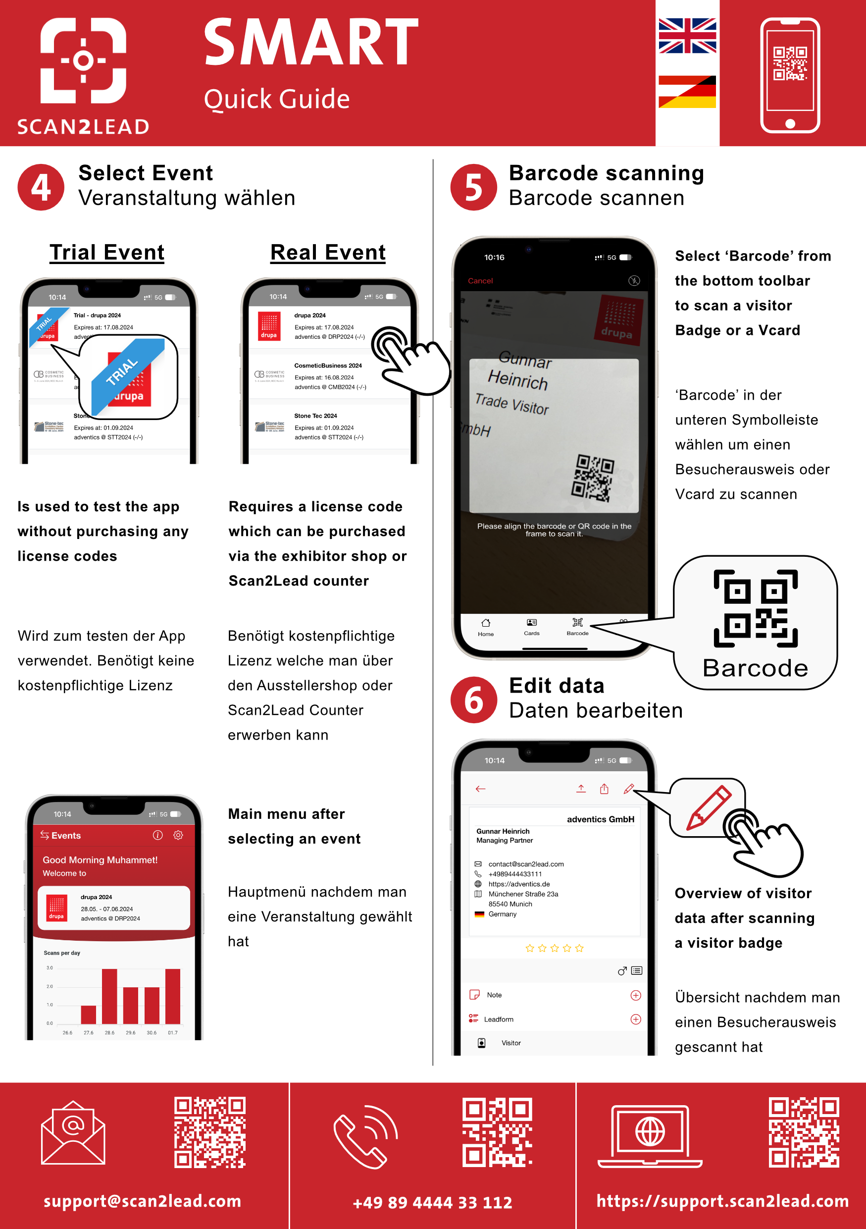 Scan2Lead SMART Quick Guide – Scan2Lead - Hilfe Center